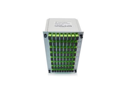 China Cassette Type Multimode Fiber Splitter SC / UPC Connector For  Data Communication for sale