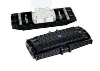 China 4 In 4 Out Fiber Optic Joint Box 96 Cores Horizontal PC Plastic For Aerial for sale