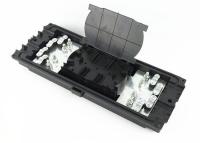 China Fiber Optic Joint Closure 288 Core , 4 In 4 Out Horizontal Fiber Optic Junction Box for sale