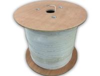 China 200m Outdoor Fiber Optic Patch Cord SC Flat FTTH Drop Cable With Messager for sale