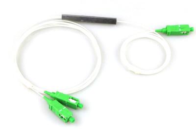 China 1 * 2 Bare PLC Splitter 250um , Superior Uniformity Passive Optical Splitter for sale