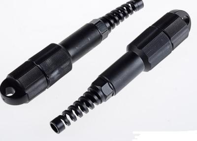 China PDLC Connector Optical Fiber Patch Cord IP67 Outdoor With Nickel Plated Brass Housing for sale