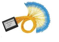 China Corning Core Optical PLC Splitter , Compact Design 1x8 PLC Splitter for FTTX Systems for sale