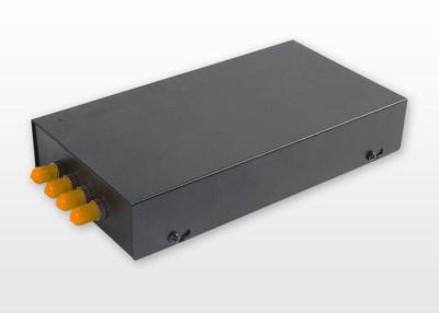 China ST SM Metal Fibre Distribution Frame , 4 Port 4 Core Optical Fiber Termination Box for sale