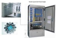 China 576 FDH Fiber Optic Junction Box , IP65 Outdoor Optical Cross Connection Cabinet for sale