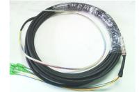China 6 Core SC / APC Fiber Optical Pigtail Waterproof , Outdoor SM 9 / 125 G652D Fiber Cable for sale