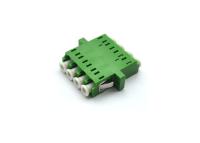 China Telecom Network LC Fiber Connector , Quad Single Mode Flange Coupling Adaptor for sale
