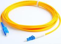 China SC Fiber Optic Patch Cord Single Mode G652D 9 / 125 Fiber Optic Cable For FTTX System for sale