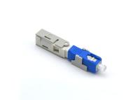 China Green Fiber Optic Fast Connector 52mm Fiber Optic SC Connector For 2 X 3mm Drop Cables for sale