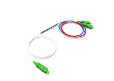 China Low Insertion Fiber Optic PLC Splitter 1x16 FBT SC / APC Connector for sale