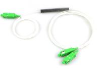 China 1 X 2 Bare PLC Splitter 1260nm-1650nm Superior Uniformity Passive Optical Splitter for sale
