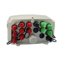 China Wall Pole Monting Optical Fiber Distribution Box 16F PRE Connected for sale