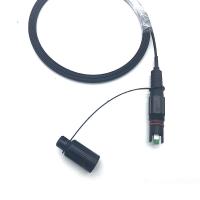 China G657A1 Fiber Pre Connectorized Cable With Optitap Waterproof Adapter for sale