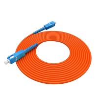 China 5.0mm SC APC To SC APC GJYXFJH Single Mode Patch Cord For FTTx Networks for sale