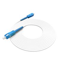 China 5.0mm SC APC To SC APC GJYXFJH Single Mode Patch Cord For FTTx Networks for sale