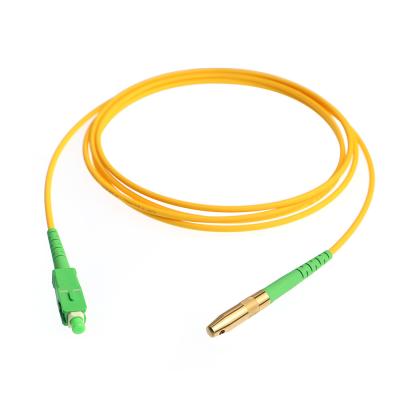 China Indoor 3.0mm SC APC patch cord Through Wall signal transmission for sale