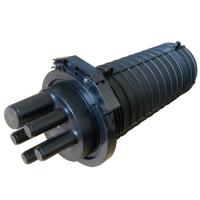 China 144FO Heat Shrinkable Closure Fiber Optic Joint Box Polycarbonate Housing for sale