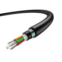 China Loose Tube Double Jacket Armoured Fiber Optic Cable For FTTH for sale