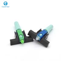 China FTTH Aircraft Spiral fiber optic quick connector Assembly SC UPC APC for sale