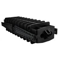 China 48FO 4 Latchs In - Line Fiber Optical Splice Closure Big Space For Cable Reserved for sale
