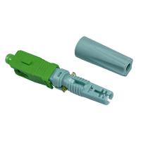 China Spiral Types FTTH Pre Embedded Fiber Optic Fast Connector Assembly On Site for sale