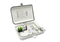 China Indoor 12 Cores Fiber Optical Distribution Box Wall Mounting Or Pole Mounting for sale