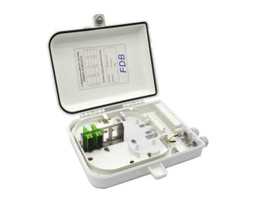 China Indoor 12 Cores Fiber Optical Distribution Box Wall Mounting Or Pole Mounting for sale