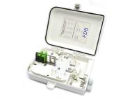 China Indoor 12 Cores Fiber Optical Distribution Box Wall Mounting Or Pole Mounting for sale