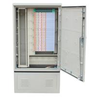 China Ground mounted 288FO fiber distribution unit , Fiber Optic Splitter Box for sale
