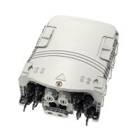 China 8 Core Waterproof Fiber Optic Distribution Box With Mini SC Adapter for sale