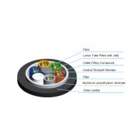 China FTTH Outdoor Fiber Optical Cable Duct Or Loose Tube Non Armored for sale