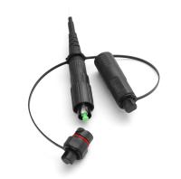 China Waterproof Pre Connectorized Cable Compatible With SC Optitap Connector for sale