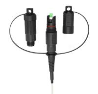 China Waterproof Pre Connectorized Cable Compatible With SC Optitap Connector for sale