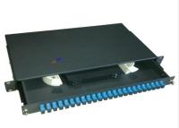 China SC 24 port rack mount patch panel 1U 19