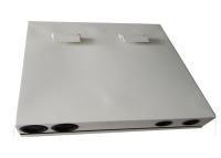 China Sliding Type Indoor 24 Port Fiber Optic Patch Panel Wall Mount With Sc Adapter for sale