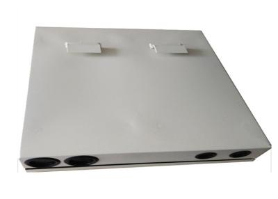 China Sliding Type Indoor 24 Port Fiber Optic Patch Panel Wall Mount With Sc Adapter for sale