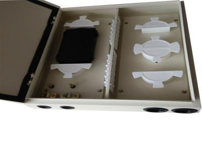 China ODF 24 Fc Port Wall Mount Patch Panel Enclosure , Fiber Optic Terminal Box for sale