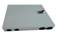 China ODF 24 Fc Port Wall Mount Patch Panel Enclosure , Fiber Optic Terminal Box for sale