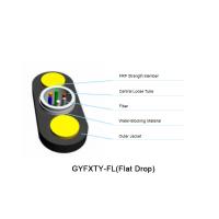 China All Dielectric Aerial Drop Optical Fiber Cable Gel Filled Subnit for sale