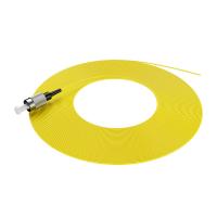 China 0.9mm G652 PVC Fiber Optic Patch Cord For CATV FTTH LAN WAN Networks for sale