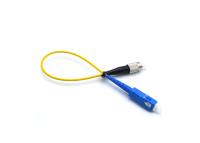 China Best quality single mode simplex fibre patch cable SC-FC UPC Fiber Optic Jumper for sale