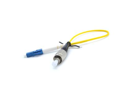 China FTTH Low loss fiber optic patch cord single mode LC-FC optical fiber jumper for sale