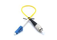 China FTTH Low loss fiber optic patch cord single mode LC-FC optical fiber jumper for sale