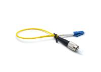 China FTTH Low loss fiber optic patch cord single mode LC-FC optical fiber jumper for sale