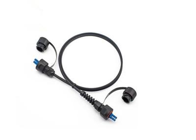 China Waterproof Cable LC Duplex ODVA Armored Patch Cable For RRU / Baseband Unit for sale