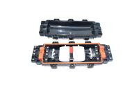 China Horizontal Fiber Optic Splice Closure Joint Box 24 Fibers 2 Inlets 2 Outlets for sale