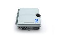 China FTTH 12 Core Fiber Optic Termination Box ABS 1*12 Distribution HIKINGBOX for sale