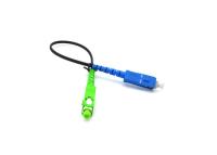 China Simplex SC/UPC-SC/APC FTTH Optical Fiber Patch Cord Single Mode / Multimode for sale