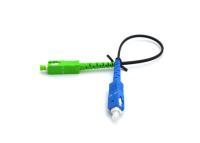China Simplex SC/UPC-SC/APC FTTH Optical Fiber Patch Cord Single Mode / Multimode for sale