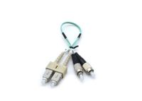 China Duplex 0M3 LC-FC Fiber Optic Patch Cord Optical Cable LSZH FTTH Patch Cord for sale